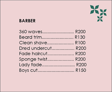 STUDIO MENU | Hairtural