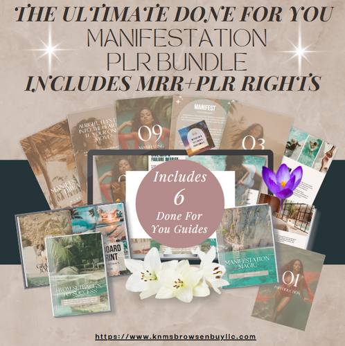 The Ultimate Done For You Manifestation Bundle | Includes 6 Guides & MRR + PLR | KnMsDigital ...