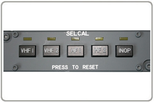 SELCAL panel | Flight Simulator MEA