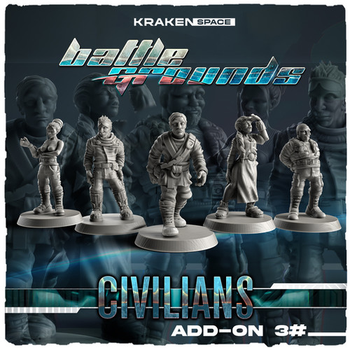 NPCs PACK ONE "CIVILIANS" (ADD-ON) | kraken3dstudios