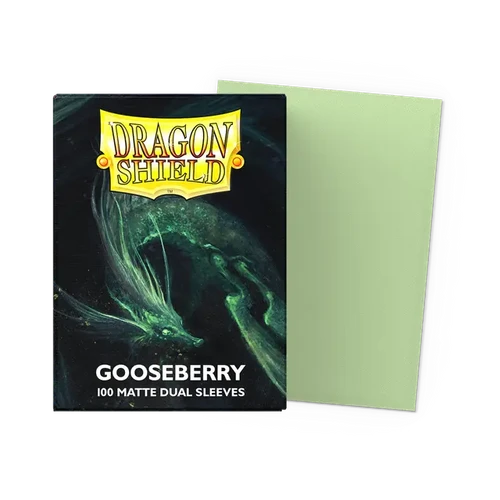Micas Dragon Shield Gooseberry - Matte Dual Sleeves - Standard Size ...
