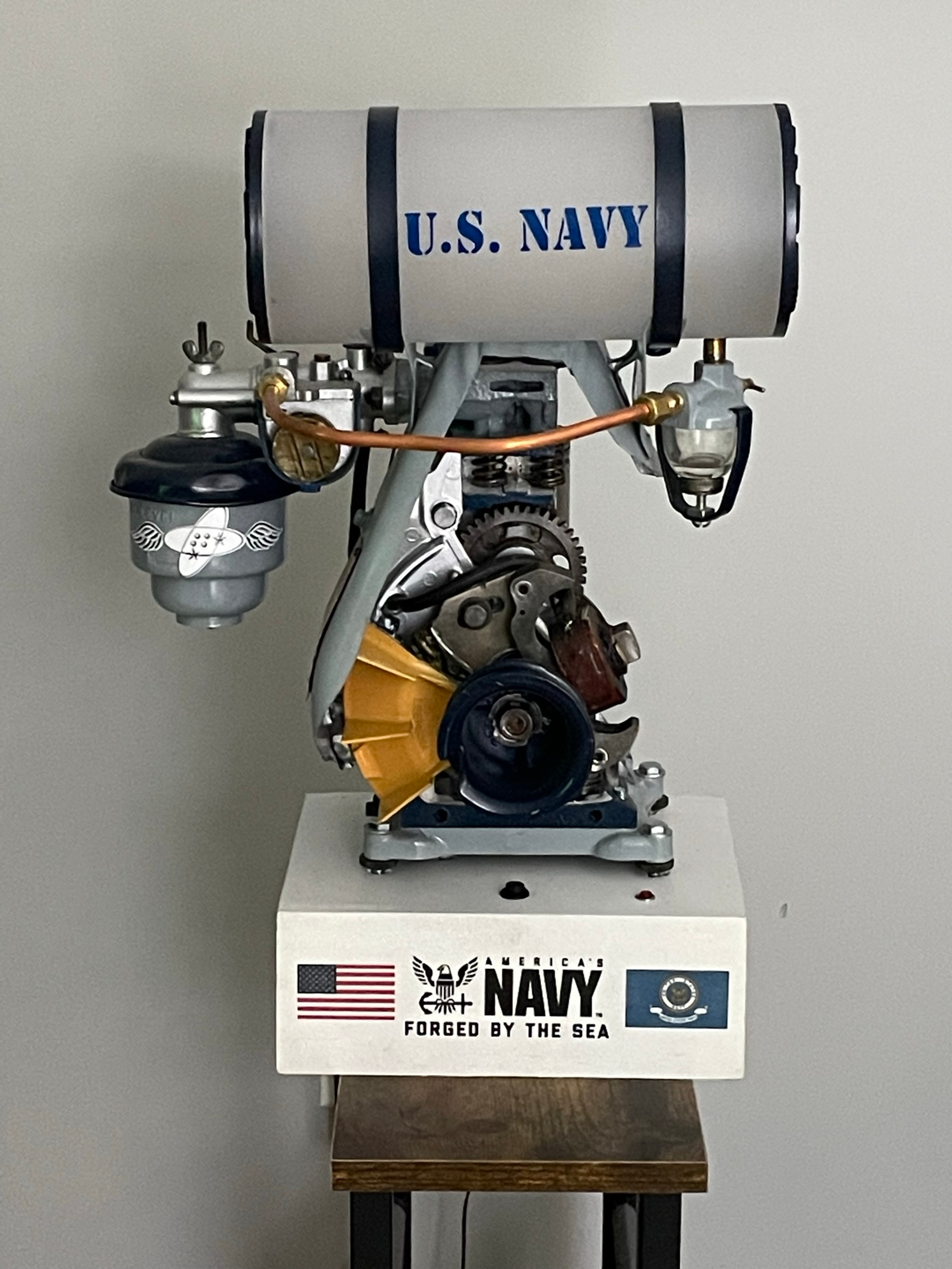 United States Navy Lamp | Creative Solutions