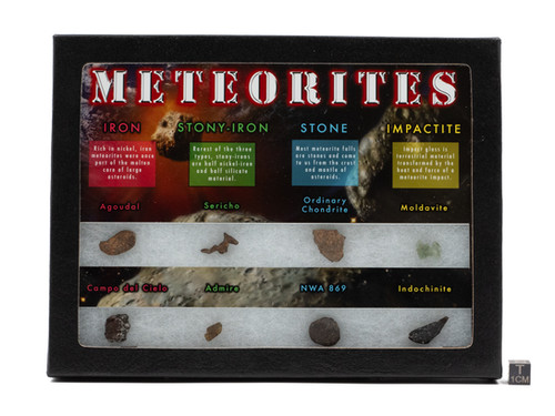 8-piece STEM Meteorite Rock Kit | Meteorite Men