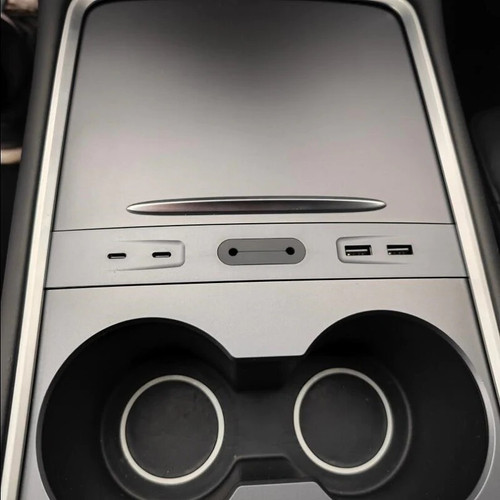 Tesla Model 3 & Y USB Hub 4-in-1 Center Console Adapter | EvGuru