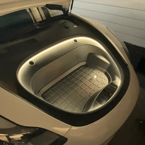 Tesla Model 3 & Y Frunk LED Light Strips | EvGuru