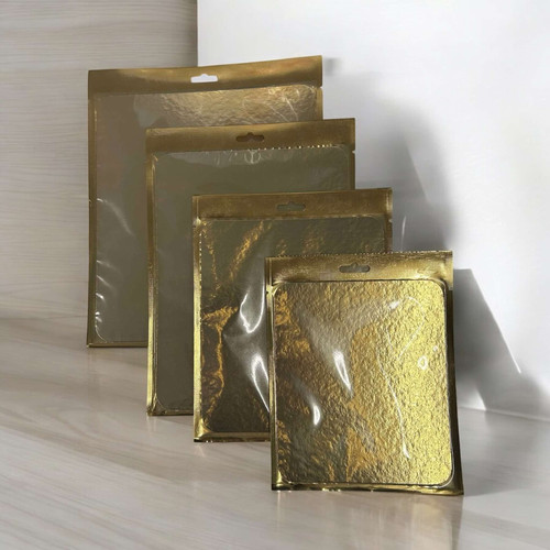 Gold/Silver - Food grade combi pouch 150mmx300mm x 100 per pack | Pack4 Ltd