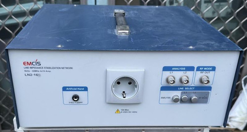 EMCIS LN2-16S Line Impedance Stabilization Network 3kHz-30Mhz | rescience