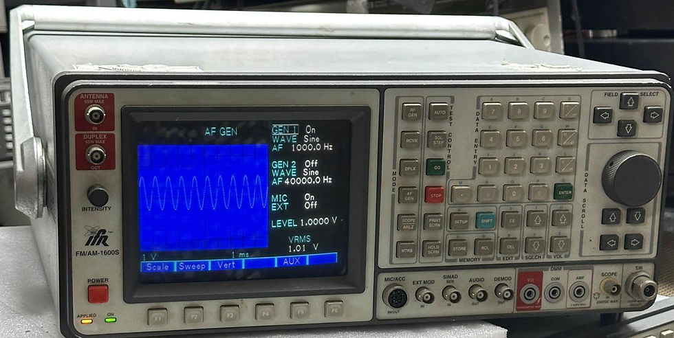 IFR FM/AM 1600S Communications Analyzer | rescience