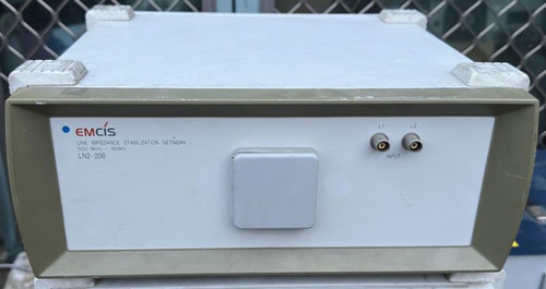 EMCIS LN2-20B Line Impedance Stabilization Network 3kHz-30Mhz | rescience