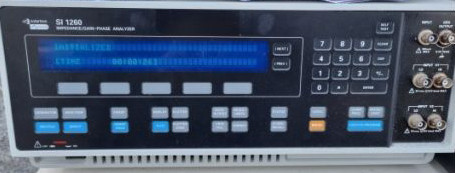 Solartron SI 1260 Impedance Gain-Phase Analyzer | rescience