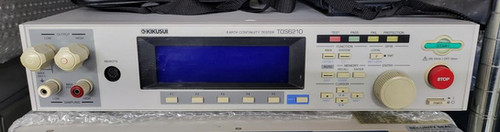 Kikusui TOS6210 Earth Continuity Tester | rescience