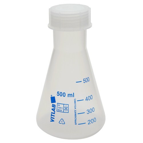 Dynalon 341495 Erlenmeyer Flask with Screw Closure | (주)파머I실험실I병행수입I직구