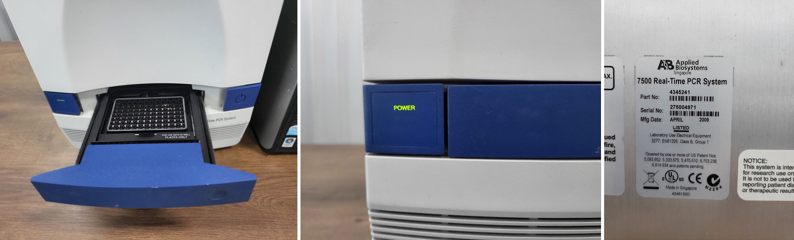 [특가할인] Applied Biosystems 7500 Fast Real-Time PCR System w/t com > BRIC