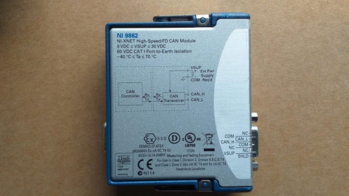 National Instruments NI 9862 NI-xnet High-Speed/FD CAN Module | rescience