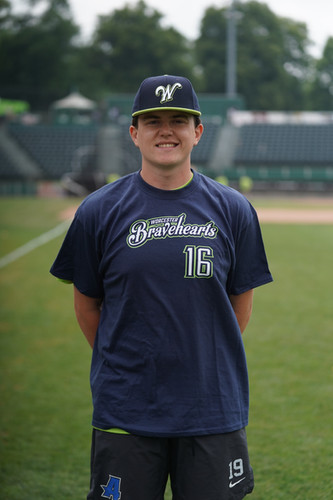 Navy Ben Rice Shirt | WorcesterBravehearts