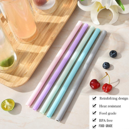 Nespresso 5Silicone Straws | Kitchen Mate