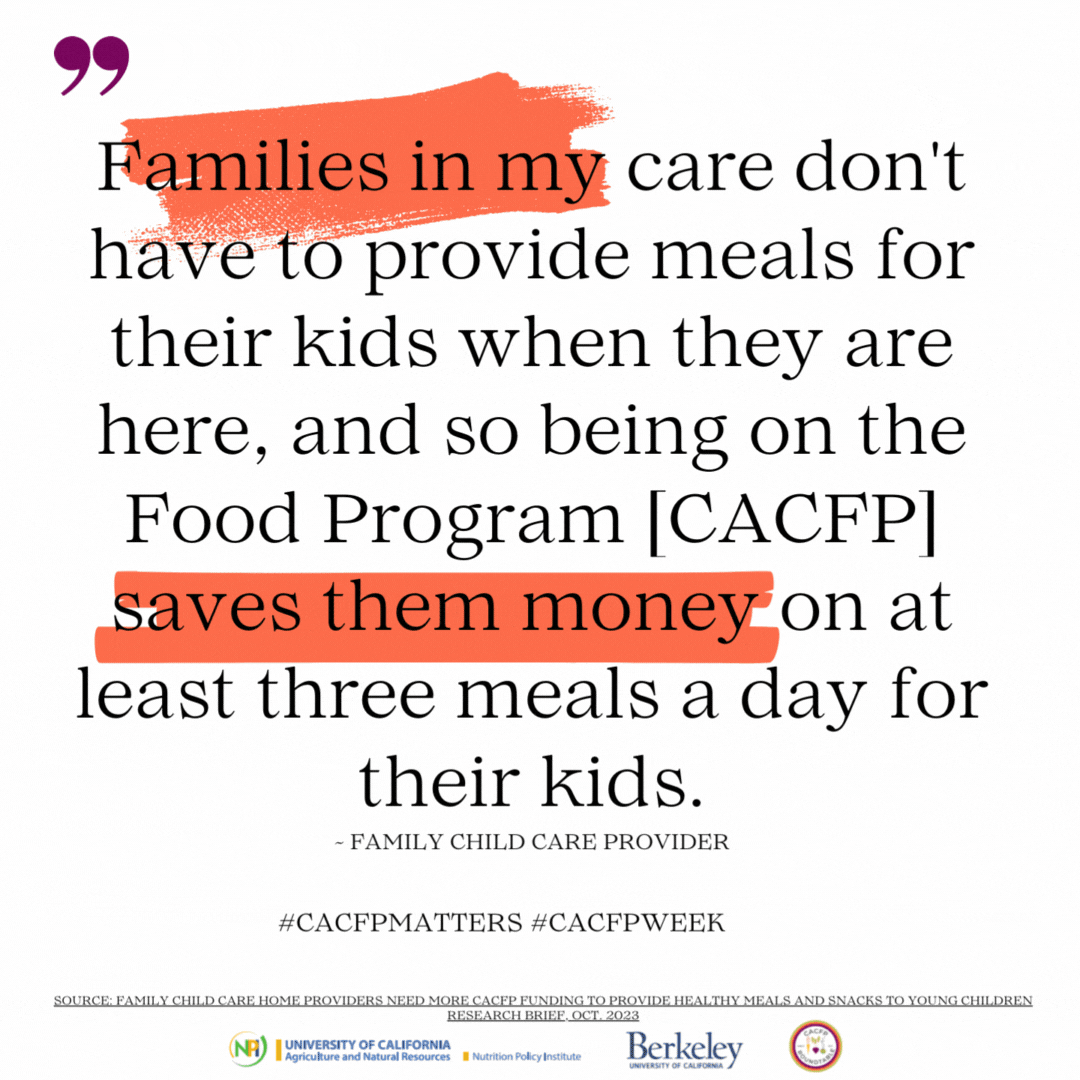 Happy CACFP Week: Celebrating CACFP, Celebrating You!