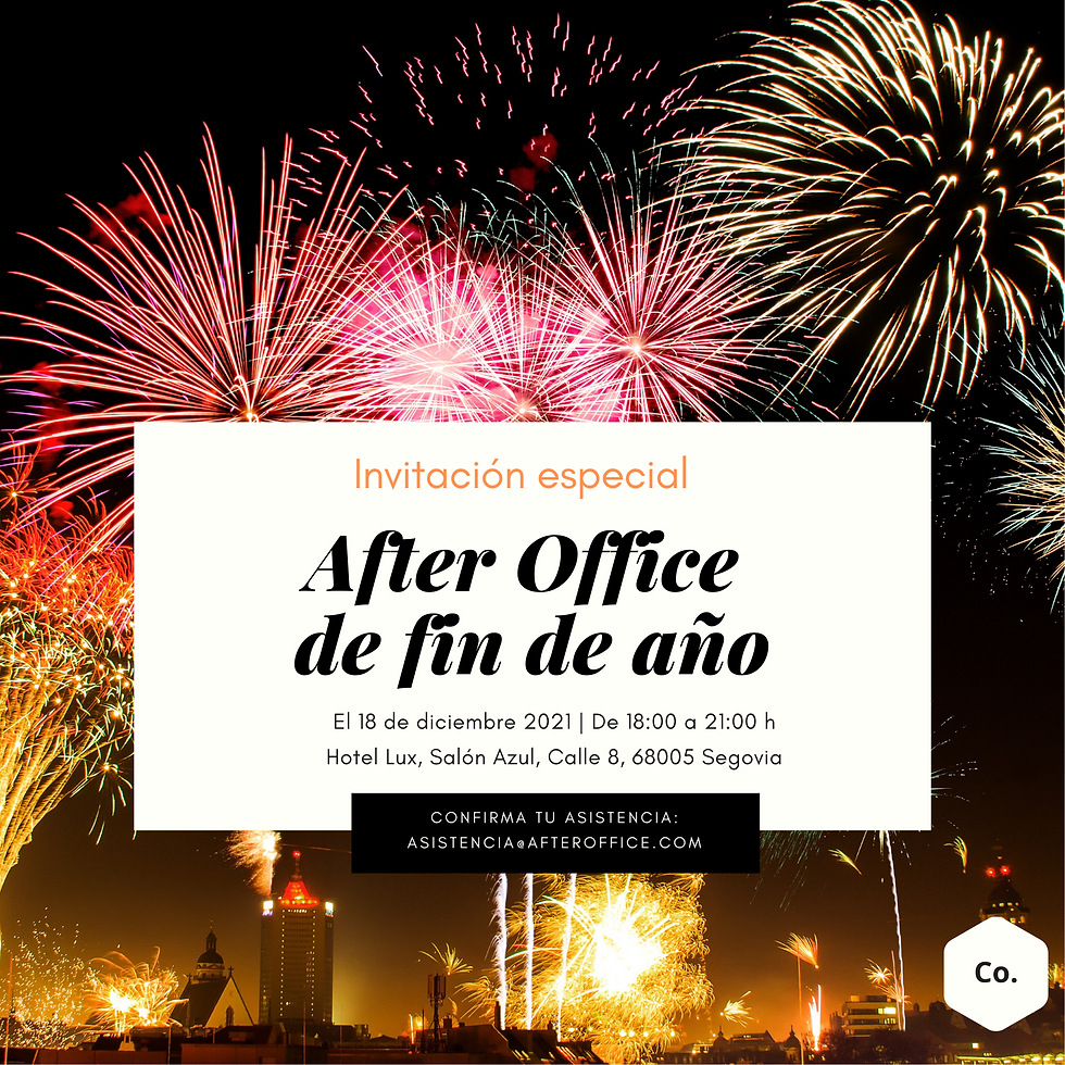 Consejos para organizar un after office