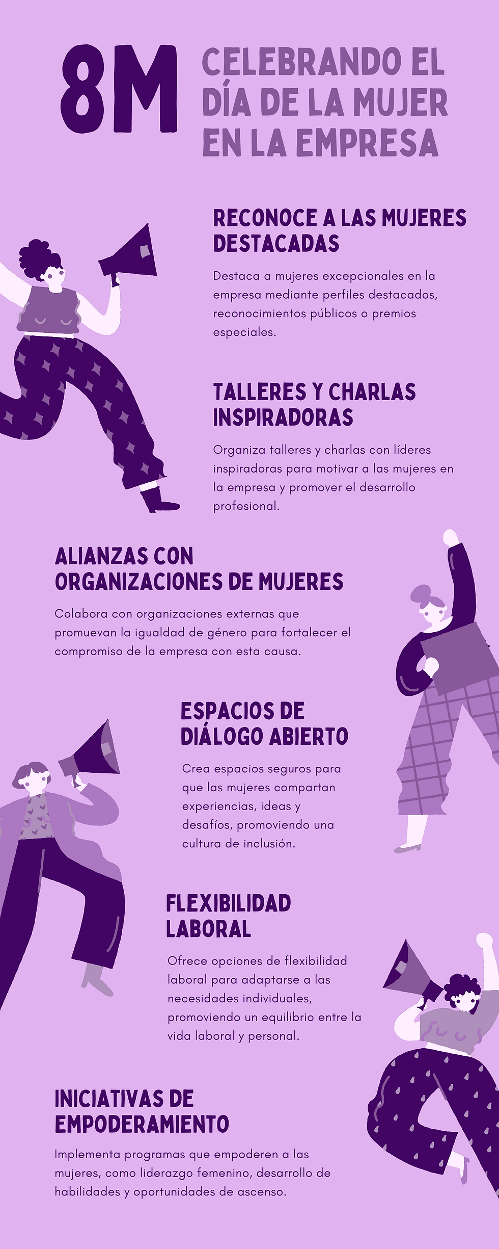 Ideas creativas para celebrar el Día Internacional de la Mujer