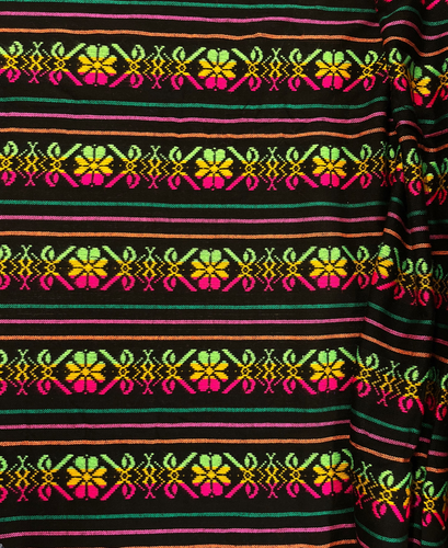 Anís - Negro/Verde | Villa Textiles Shop