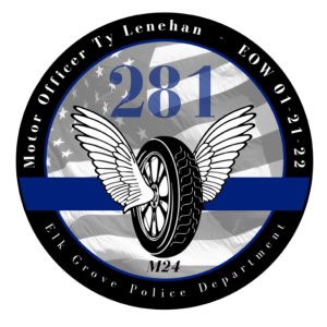 Ty Lenehan EOW Sticker | End of Watch Fund