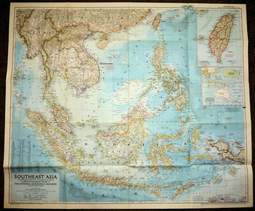 Nat. Geographic Southeast Asia 1955 | rose-city-books