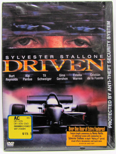DRIVEN starring Sylvester Stallone & Burt Reynolds (New DVD) | rose ...