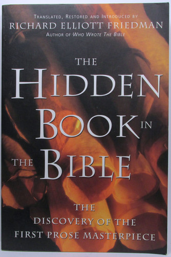 The HIDDEN BOOK in the BIBLE by Richard Friedman 1998 | rose-city-books