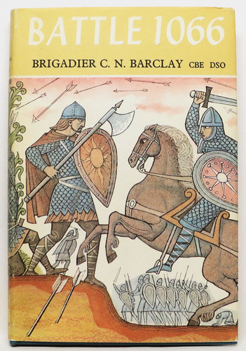 BATTLE 1066 by Brigadier C. N. Barclay (w/Jacket!) 1966 | rose-city-books