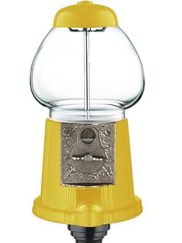 Gold 15" Gumball Machine/Stand/Gumballs | American Gumball Mac