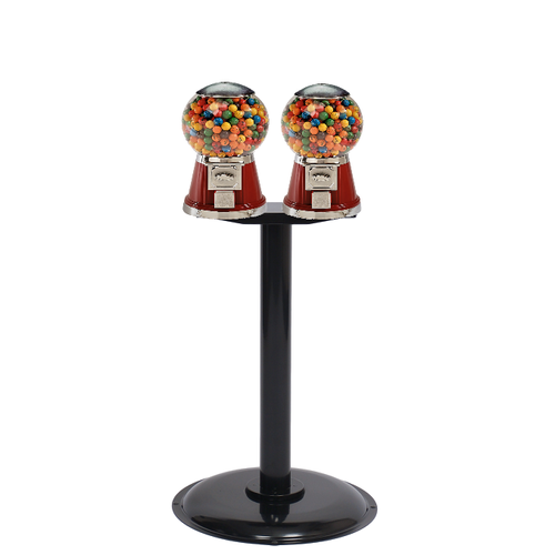 Big Bubble Double Candy Gumball Machine with Stand | American Gumball Mac
