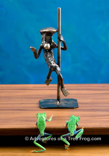 Pole Dancer (Metal) | Frogs Doing Things