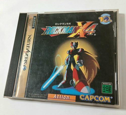 Rockman X4 (some scratches / works ok) - Sega Saturn - Japan | Retro ...