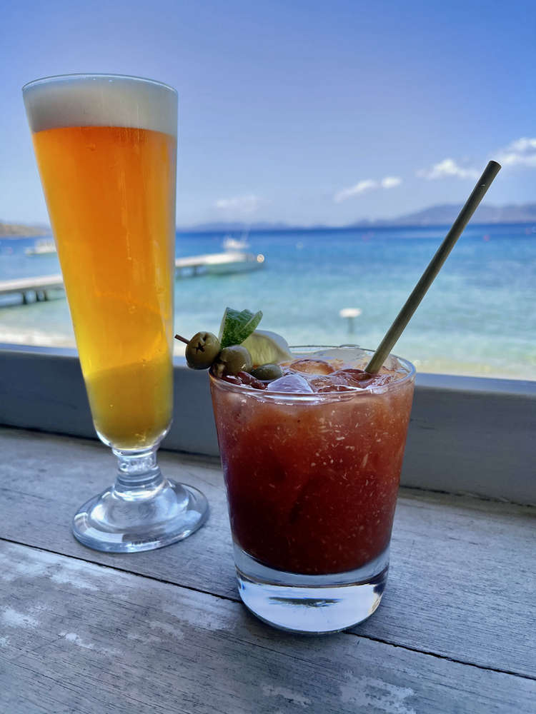 Cocktails with a View in the British Virgin Islands