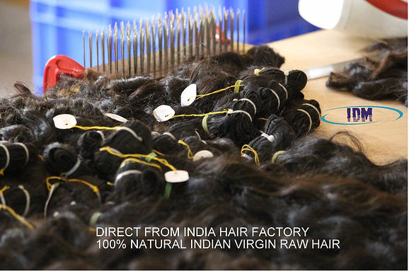 unprocessed Indian temple hair factory | Indian raw human hair | Indian ...