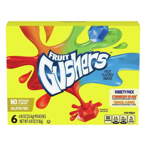 Fruit Gushers Variety Pack 136g | La Tienda Americana