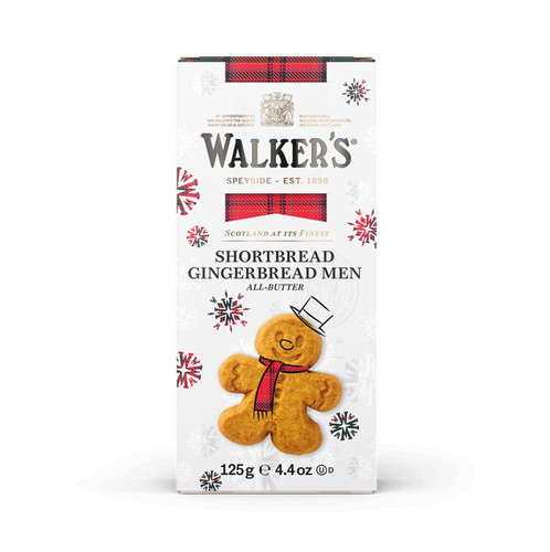 Walkers Shortbread Gingerbread Men 125g – Galletas de Mantequilla con ...