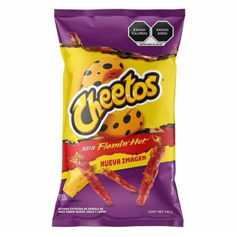 Cheetos Xtra Flamin Hot 120g | La Tienda Americana