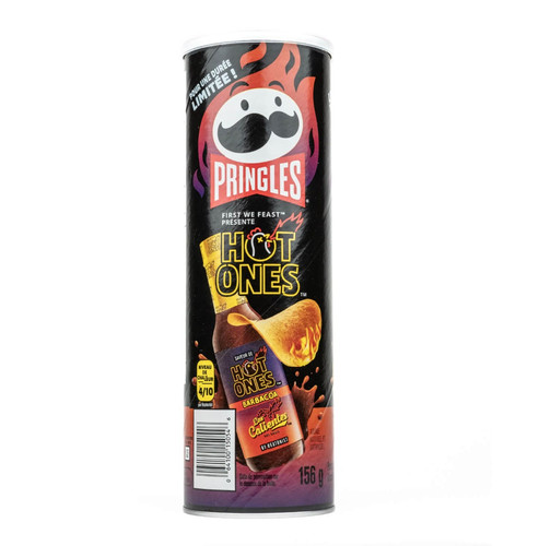 Pringles Hot Ones Los Calientes Barbacoa 156g | Edición Limitada ...