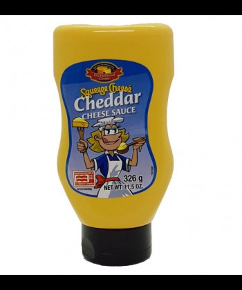 Squeeze Cheese Cheddar Sauce 326g | La Tienda Americana