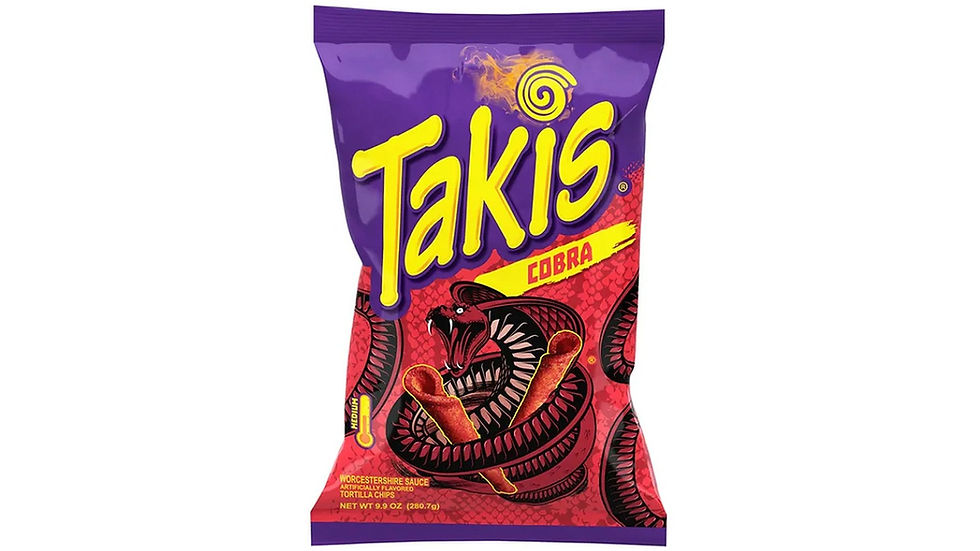 Takis Cobra 92g – Intensidad de Sabor Picante y Adictivo | La Tienda ...