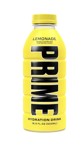 Prime Hydration Lemonade 500ml - Refrescante sabor a limonada en cada ...
