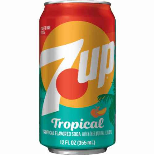 7Up Tropical 355ml 🏝️ | Refresco Refrescante con un Toque Tropical | La ...