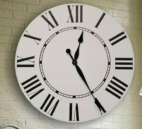 Addison Farmhouse Wall Clock | mysite