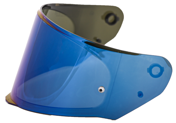 Valiant Pinlock Ready Outer Face Shield Blue Iridium