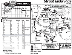 Pig Trail Motorcycle Ride Maps | The Ornery One