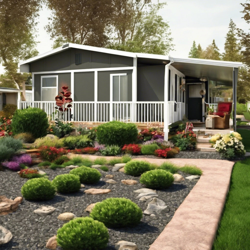 MOBILE HOME LANDSCAPING