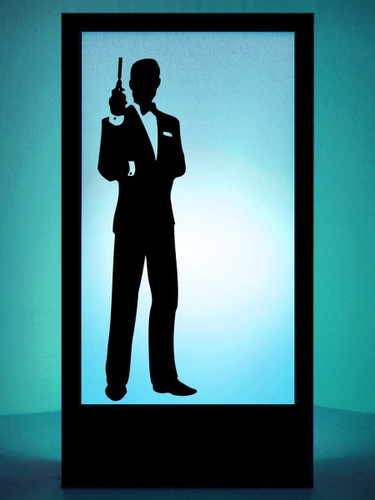 Bond (007) Silhouette Panel | Elite Parties Events