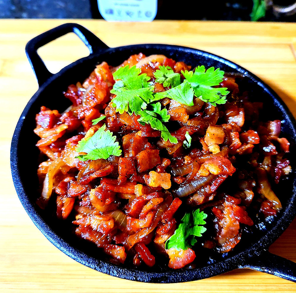 Bourbon Bacon Relish (Gluten-free, soy-free, grain-free, dairy-free)