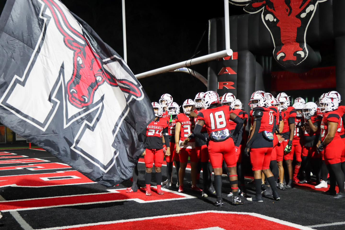 Home of The Marshall Mavericks - Marshall High School, Marshall, Texas